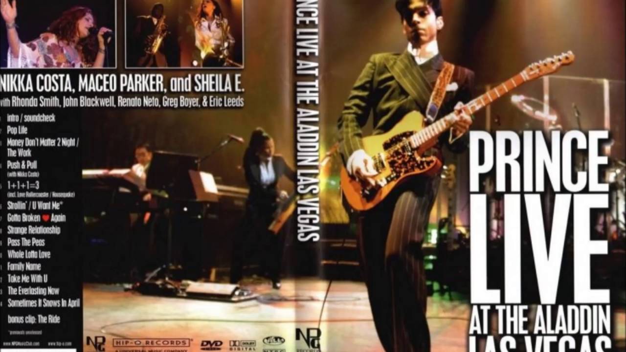 Prince Live At The Aladdin, Las Vegas (Video) - Testspiel.de
